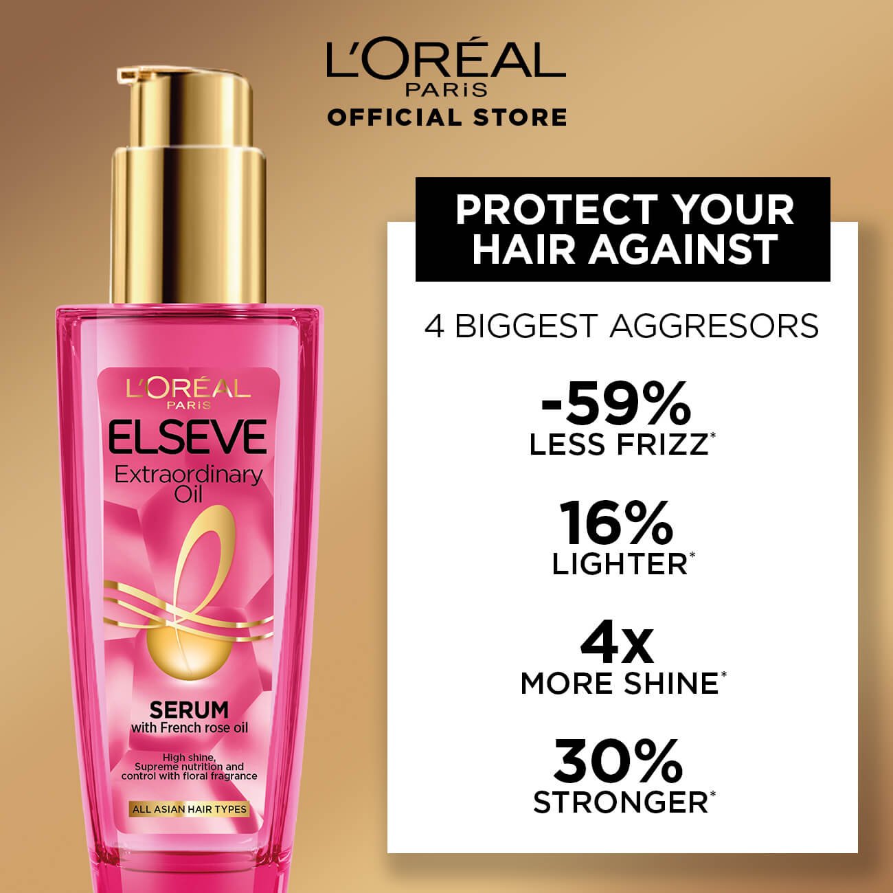 Elseve Extraordinary Oil Pink 100ml