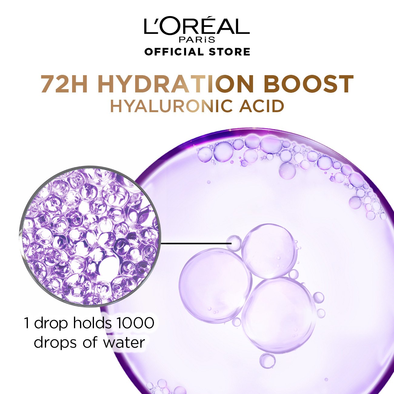 Elseve Hyaluron 72H Moisture Filling Shampoo 410ml