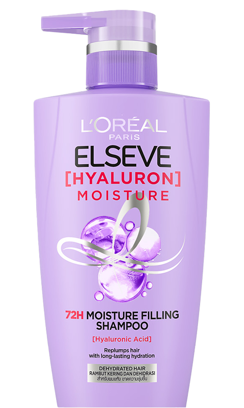 Elseve Hyaluron 72H Moisture Filling Shampoo 410ml