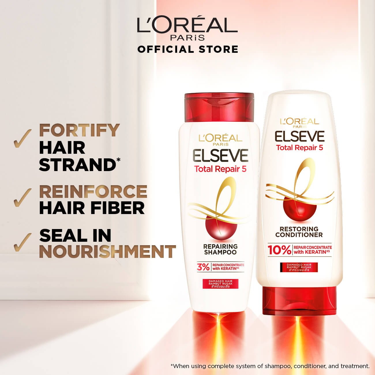 L’Oreal Paris Elseve Total Repair 5 Conditioner 280ml