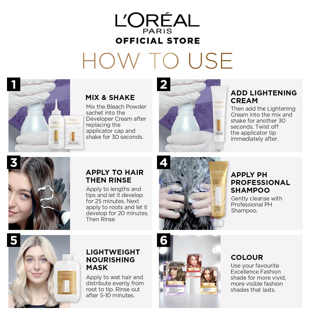 Excellence Bleach Supreme Hair Color