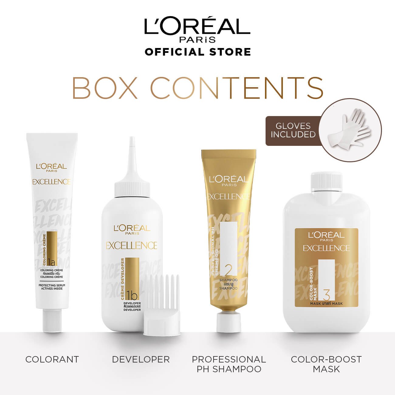 L’Oreal Paris Excellence Fashion hair color - 5.13 Espresso Ash Brown