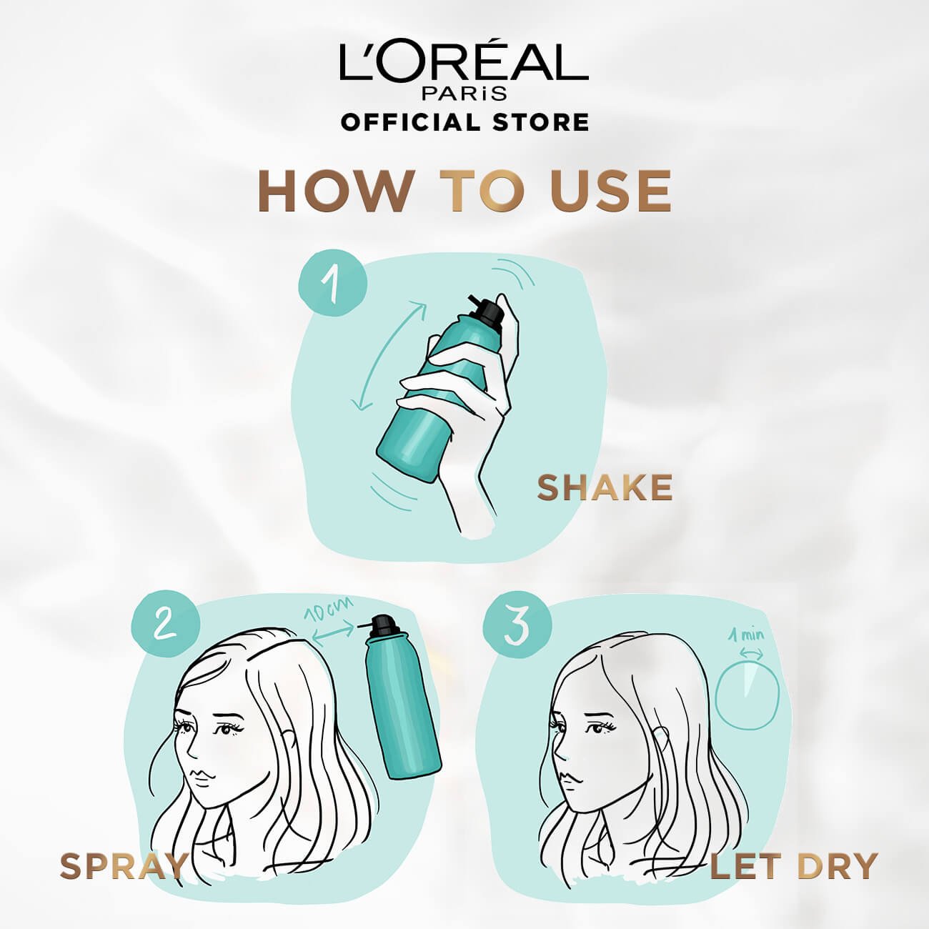 Magic Retouch Instant Root Concealer Spray Black | L'Oréal Paris