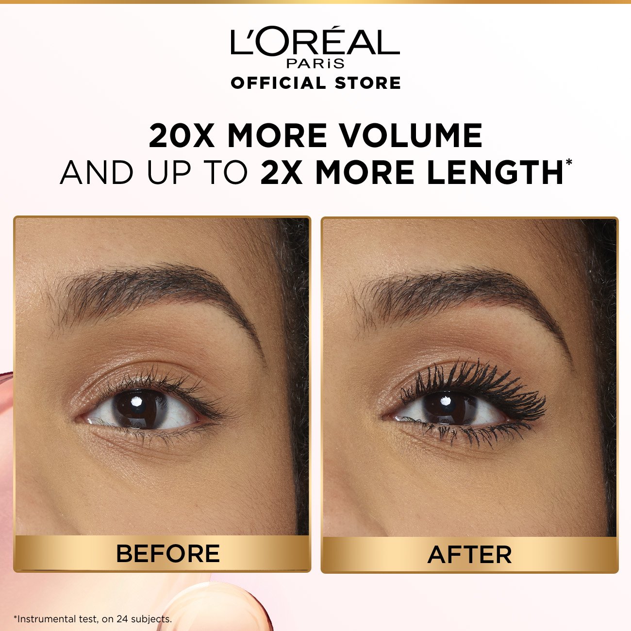 Lash Paradise Eye Makeup Instant Volume & Waterproof Mascara | L'Oréal ...