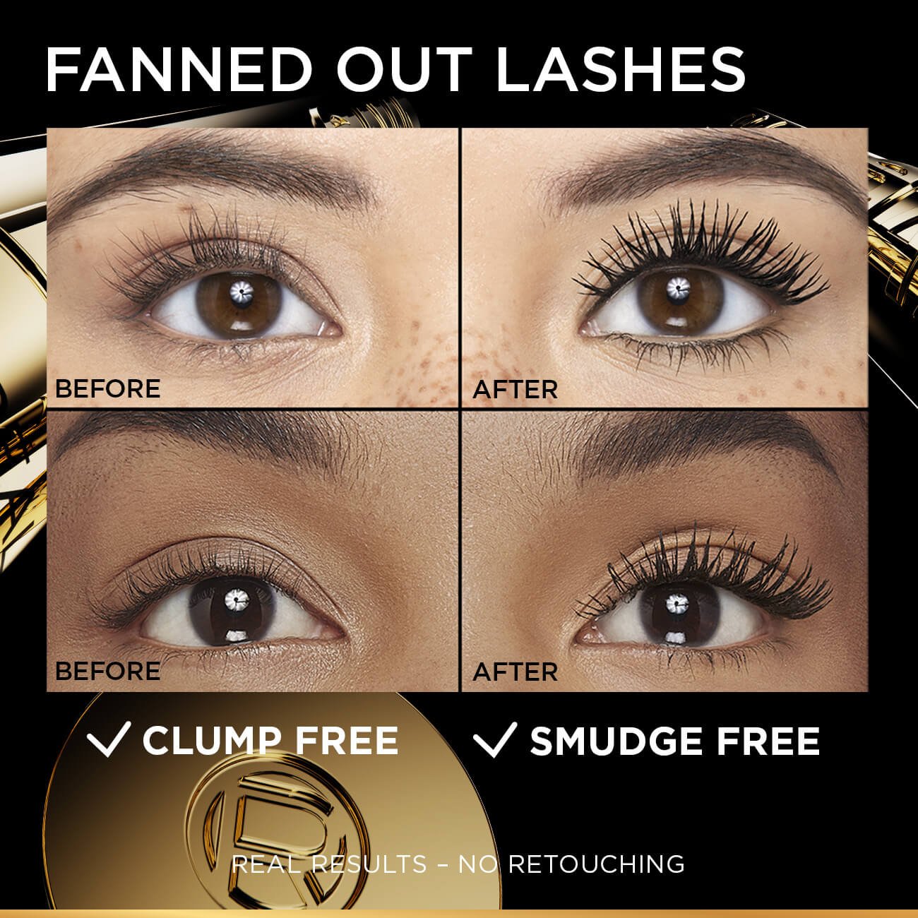 Voluminous Eye Makeup Panorama Waterproof Mascara | L'Oréal Paris