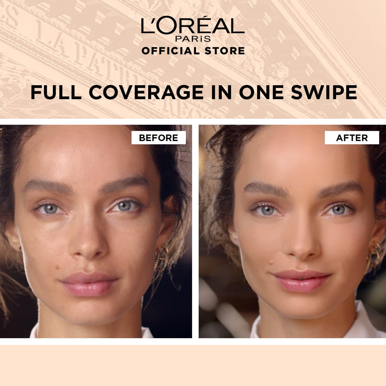 Infaillable 24H Fresh Wear Foundation In A Powder 20 Ivory - L'OREAL PARIS