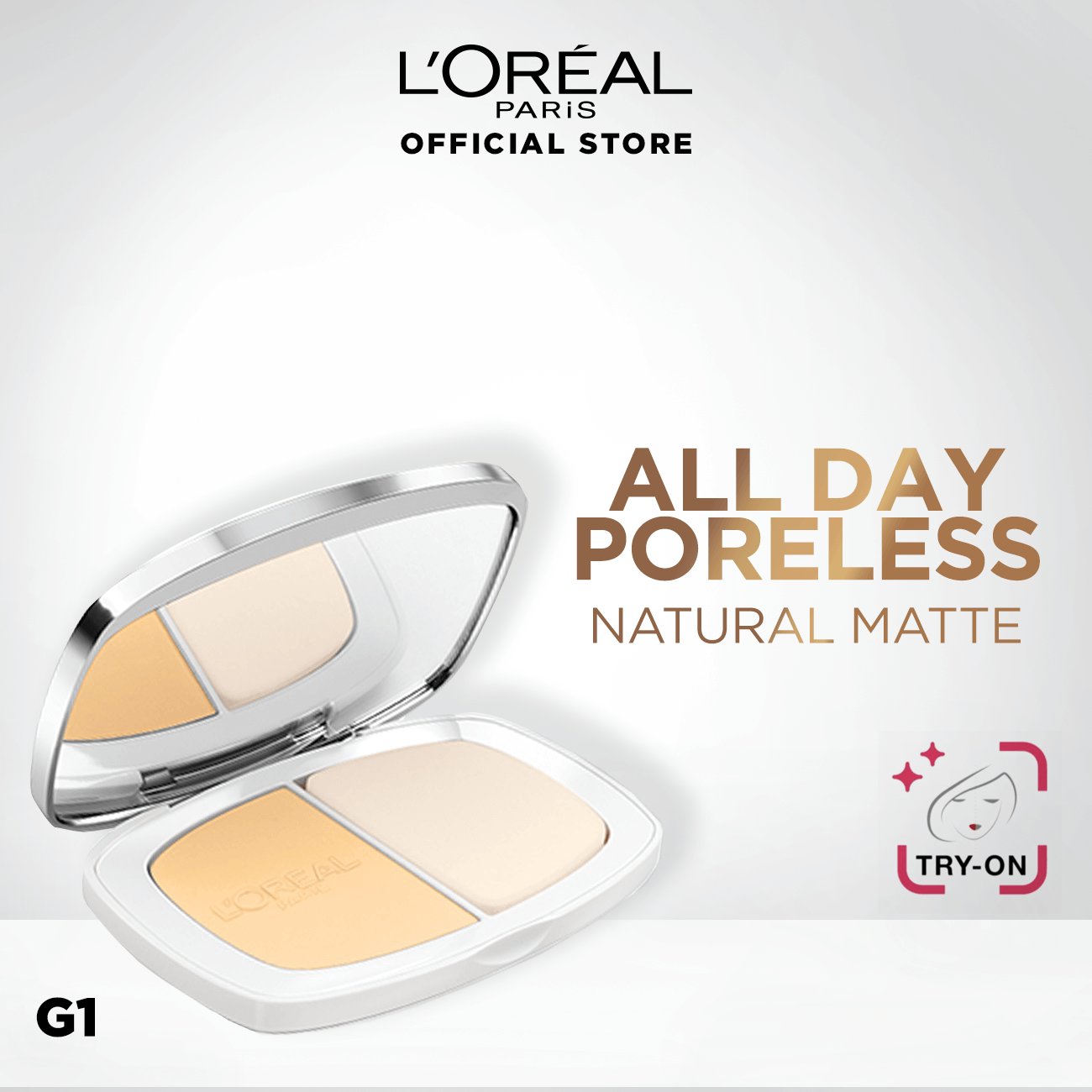 Two Way Powder Foundation - G1 Gold Porcelain