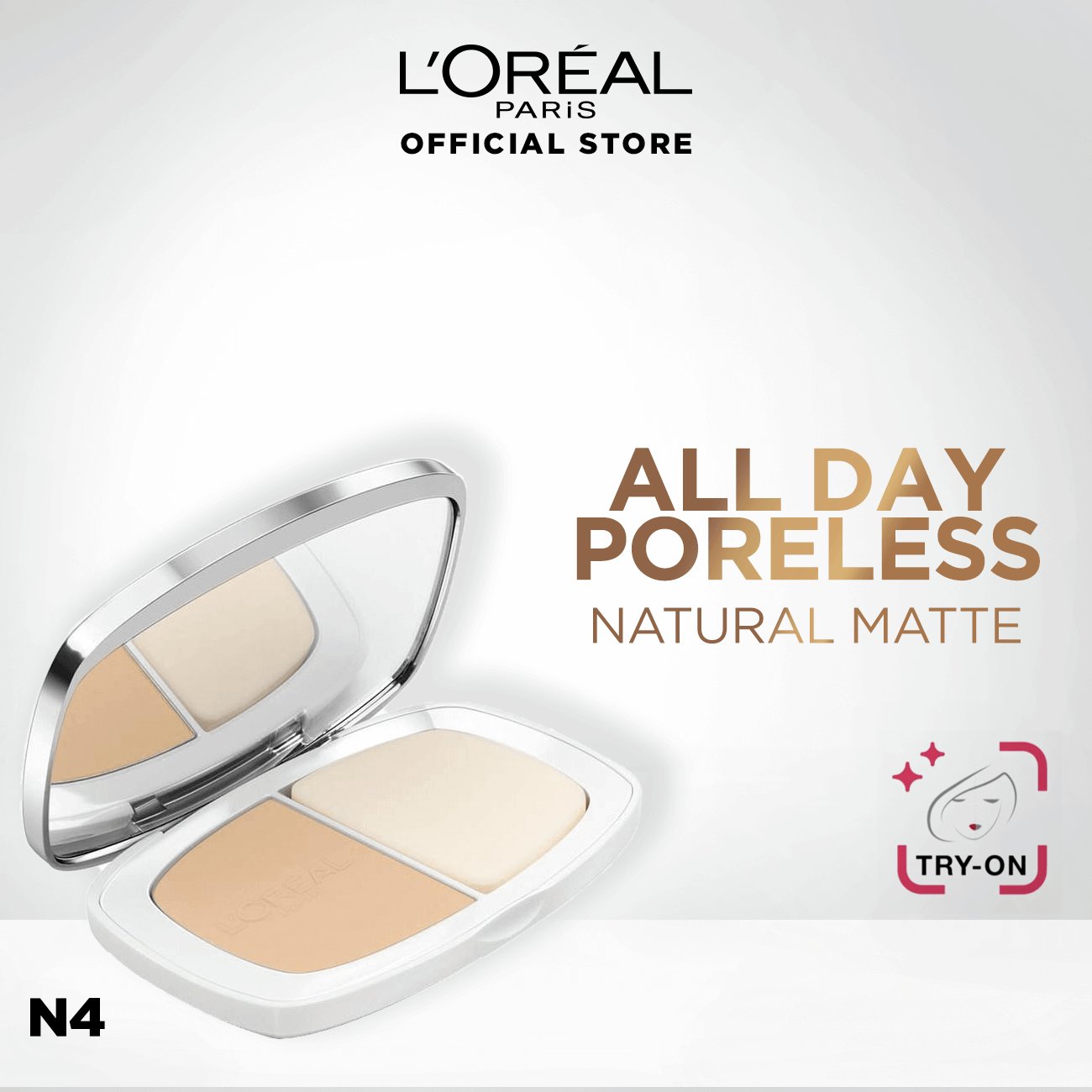 Two Way Powder Foundation - N4 Nude Beige