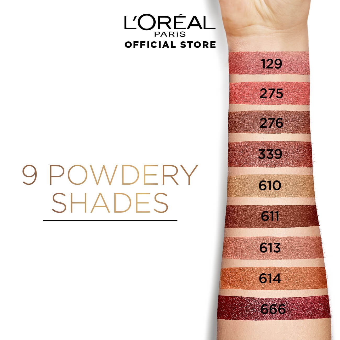 L’Oréal Paris Color Riche Intense Volume Matte Lipstick