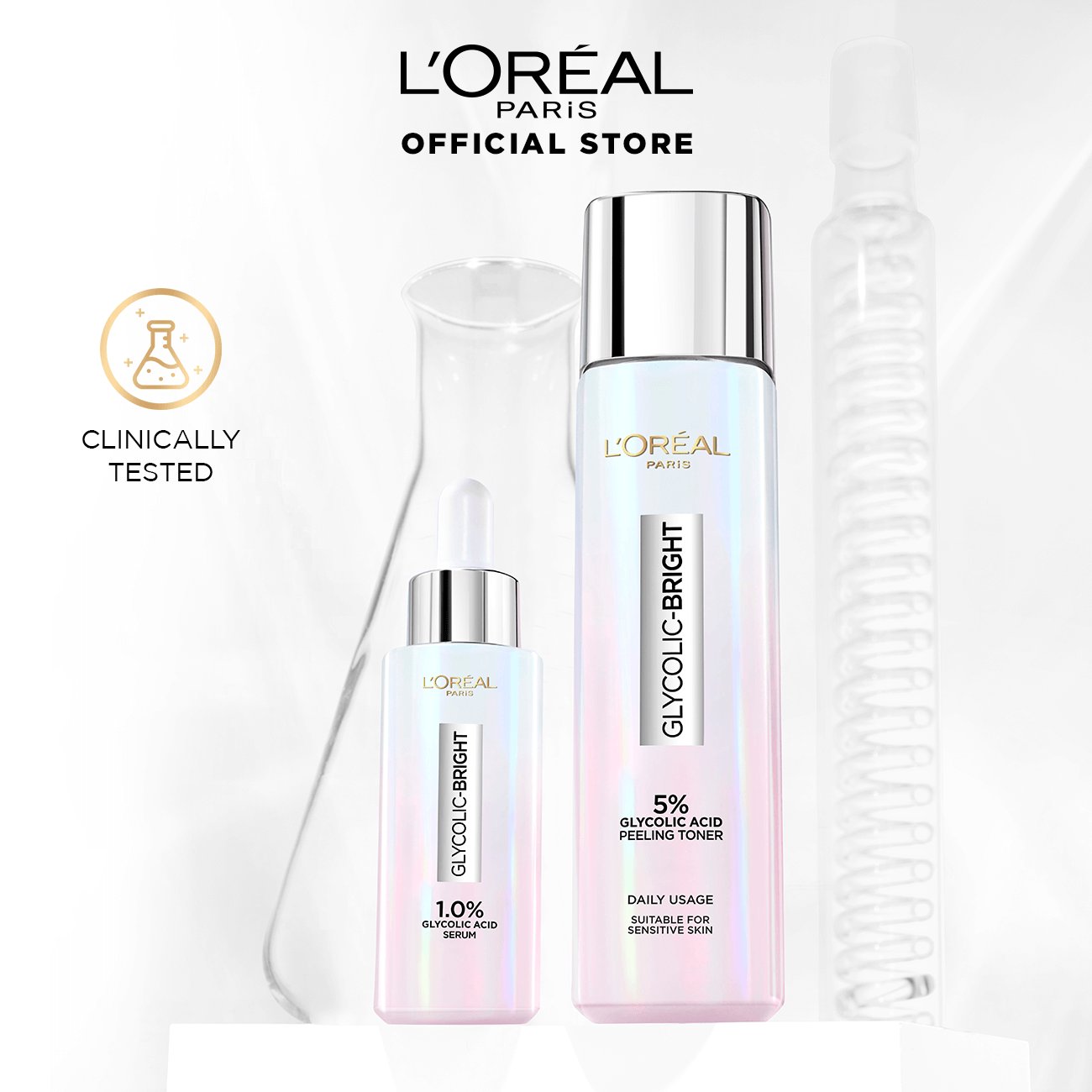 Glycolic Bright 5% Glycolic Acid Peeling Toner 128ml