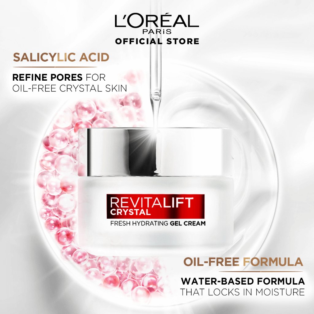 Revitalift Crystal Fresh Hydrating Gel Cream/ Moisturizer