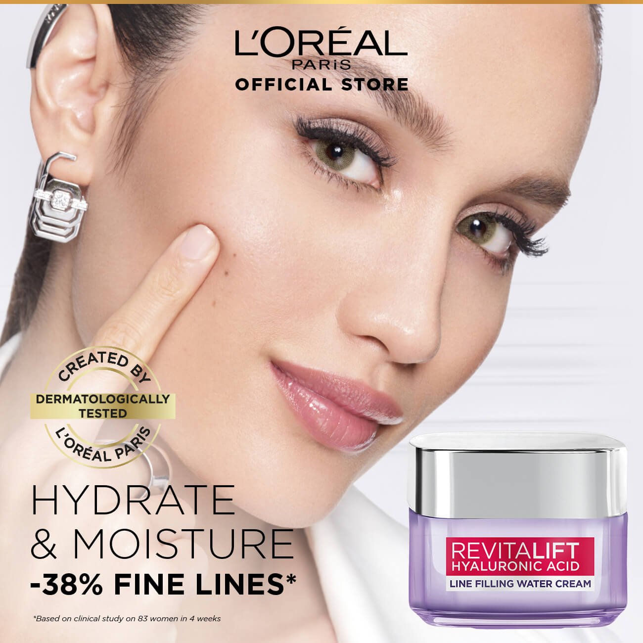 Revitalift Hyaluronic Acid Plumping Day Cream 50ml