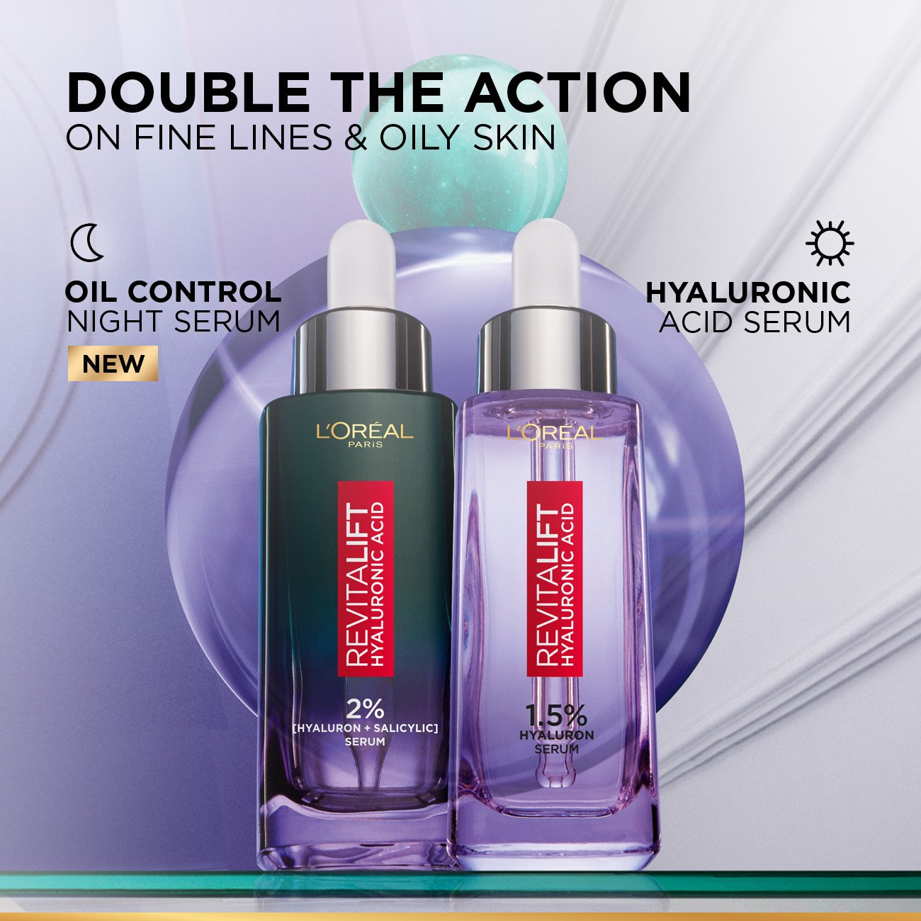 Revitalift Skin Care Hyaluronic Acid Oil Control Serum | L'Oréal Paris