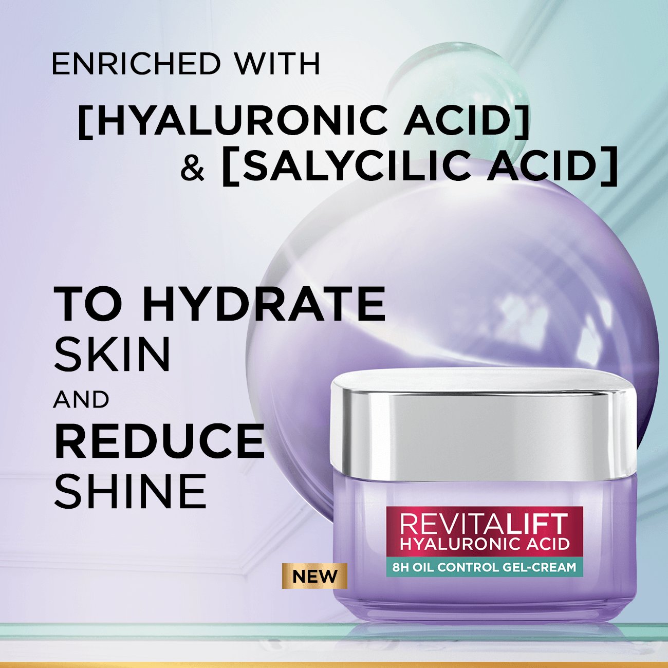 Revitalift Skin Care Hyaluronic Acid Oil Control Cream | L'Oréal Paris